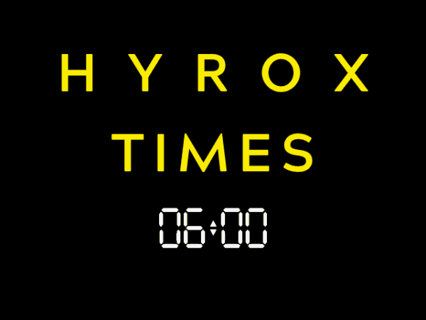 HYROX Times 2025: All the Stats you need to Finish Fast